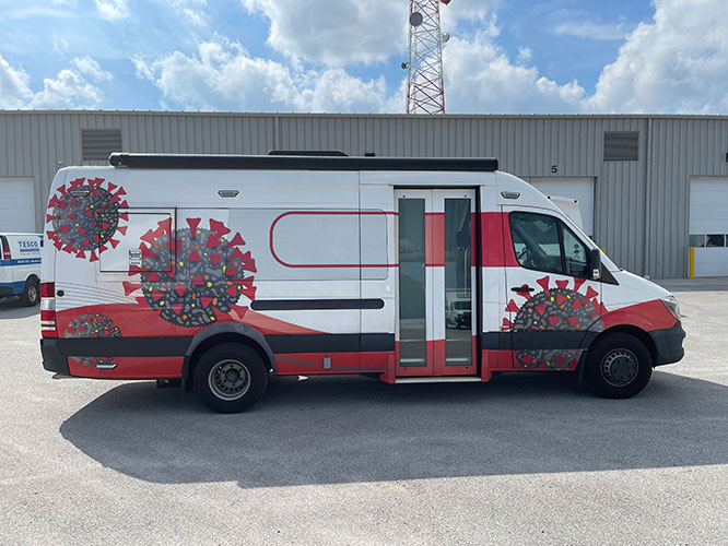 MobileTestingClinic.com - 2016 Mobile Medical Clinic For Sale